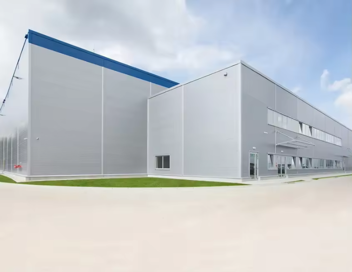 1000 Square Meter Steel Structure Warehouse for Food Factory
