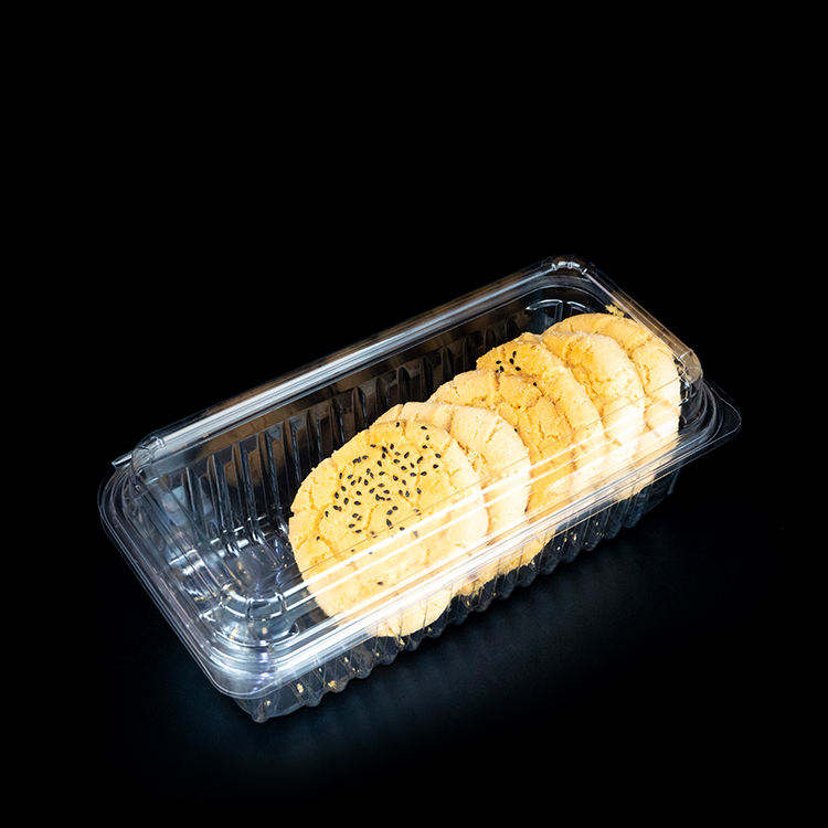 Transparent Small Clear PET Plastic Mini Cake Slice Box Container with ...