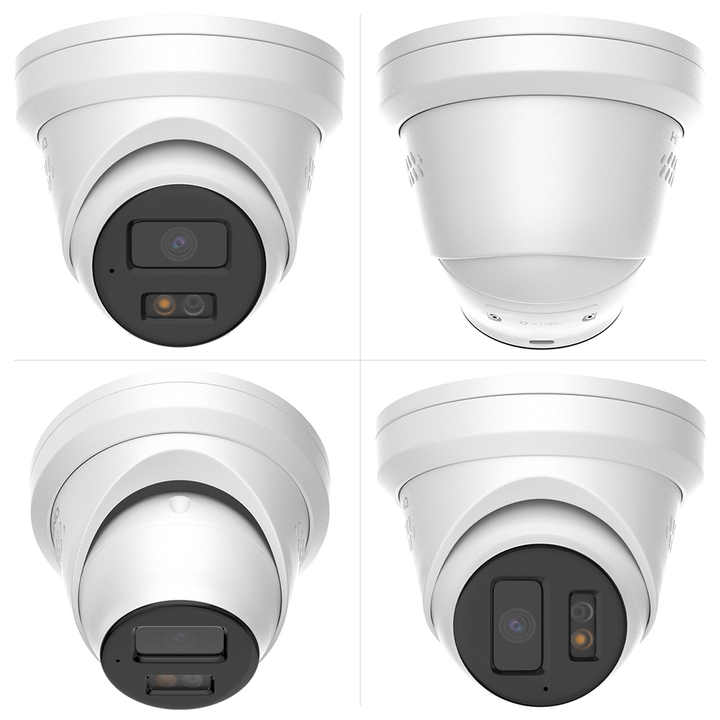 Hitosino OEM 8Mp Turret Security Motion Detection Two Way Audio CCTV ...