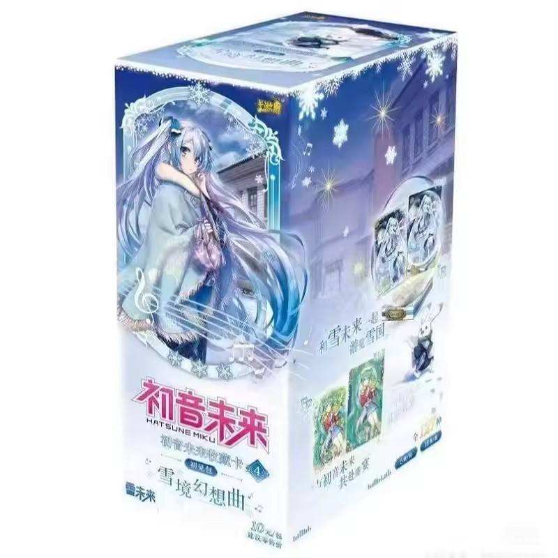 36 Box KAYOU Hatsune CCG Miku Card Shining Superstar Party Cards Chess ...