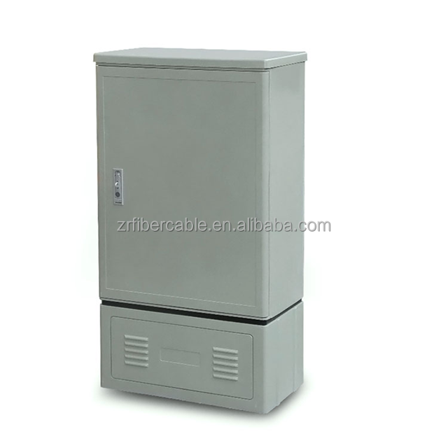Outdoor 144f 288 Core FTTH Telecommunications ODF Cabinet