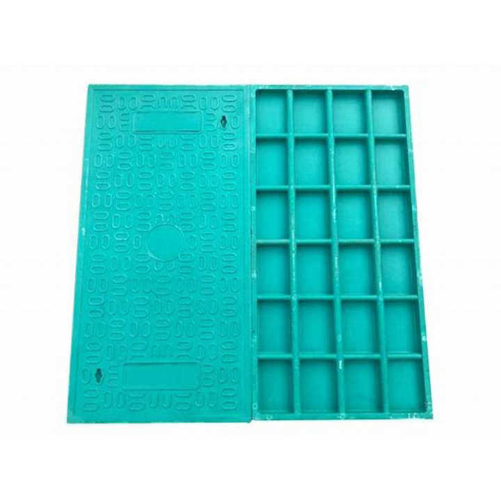 Watertight FRP Telecom Round Manhole Covers Waterproof SMC Base Station ...