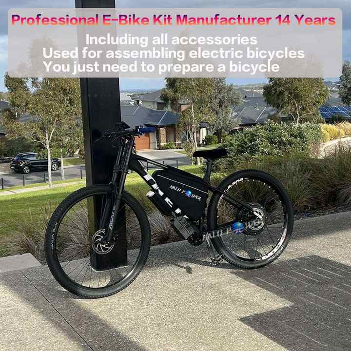 1500W Brushless Electric Conversion Kit for Ebikes - 72V/5000W Motor, OEM