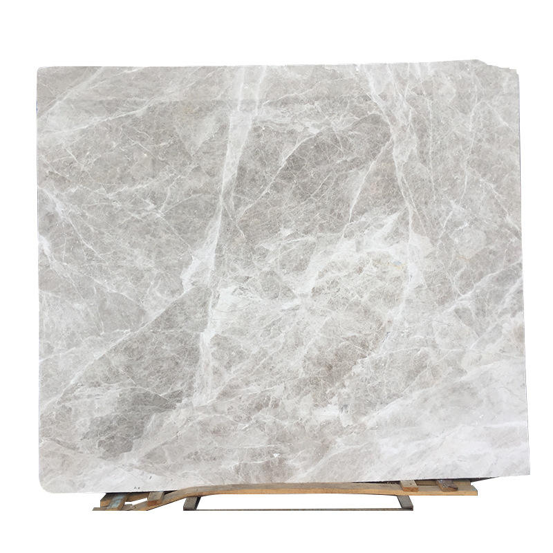 Low Priced Tundra Brown Marble Tiles Turkey Grey Calcite Slab Polished ...