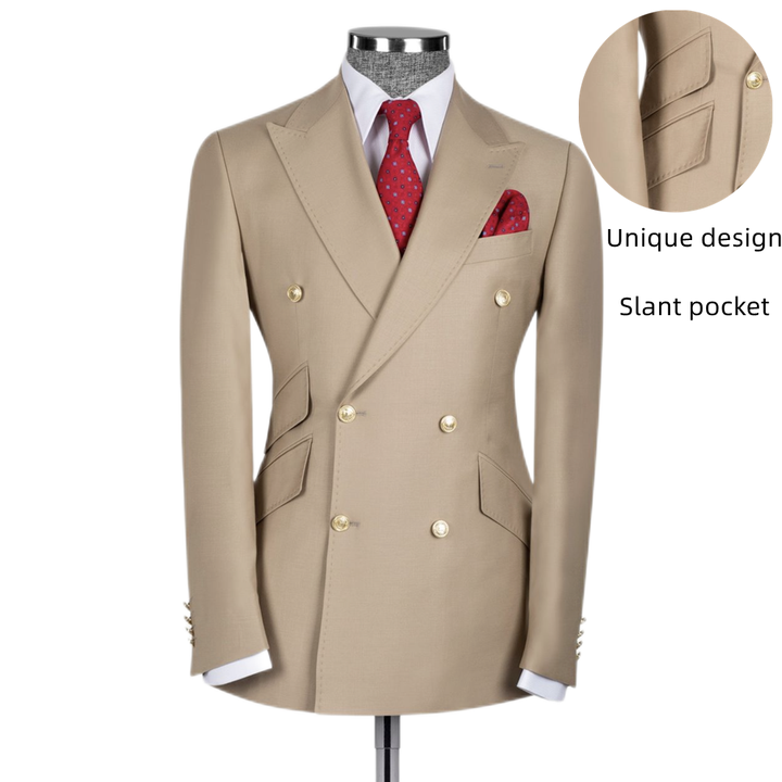 Tailor Made Men's Suit Set - Formal & Versatile Options