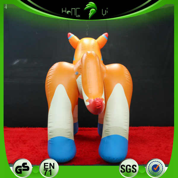 Hongyi Custom Inflatable Orange Wolf Giant Inflatable Wolf Toys ...