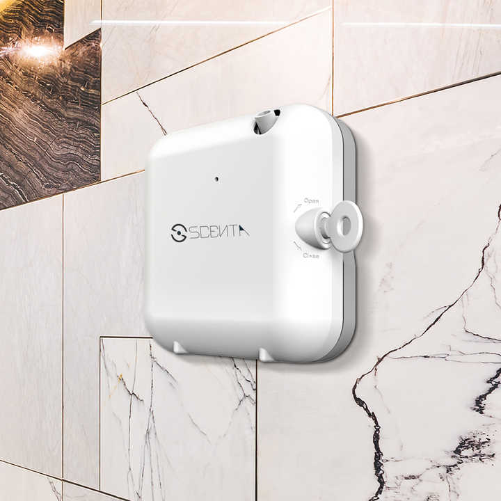 SCENTA Wall Mounted Nebulizer - Battery Operated Aroma Diffuser