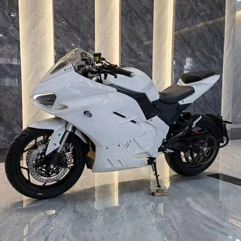 5000w High Speed Racing Electric Motorcycle for Adult with led light ...