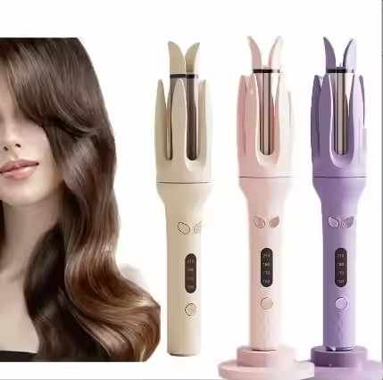 Fully Automatic 28mm LCD Screen Hair Curler - Large Curls
