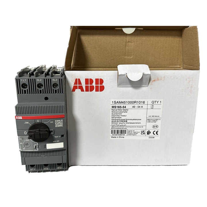 Original 100% AB-B Manual Motor Starter MS116-10 1SAM250000R1010 MS116-10 Circuit Breakers Motor ...