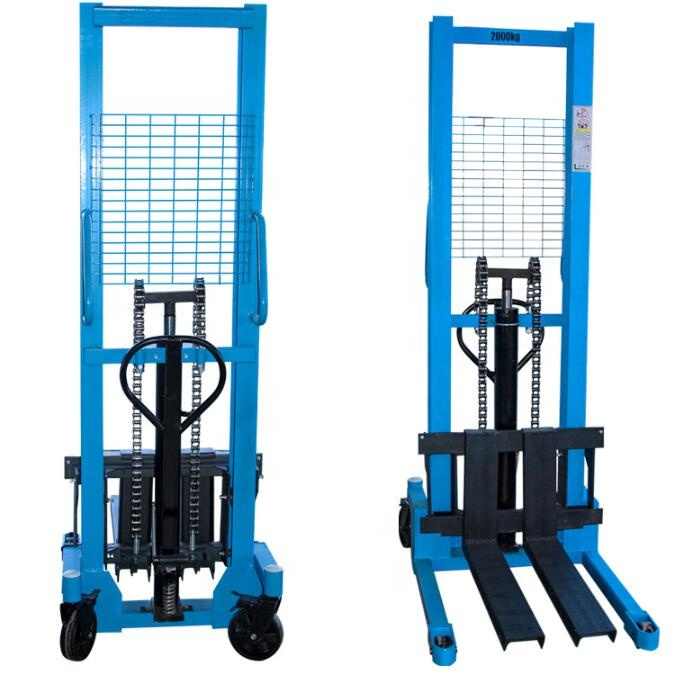Remote Control Electric Climbing Carrier Pallet Stacker Automatic Self ...