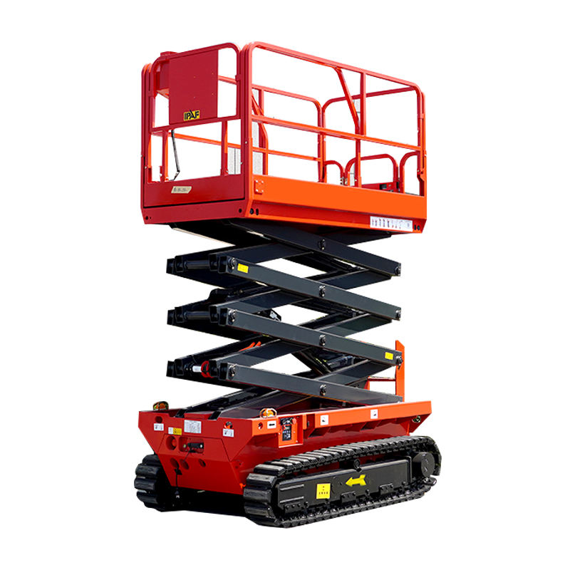 Self-Propelled Elevated Work Platform Battery Drive Hydraulic Lifting ...