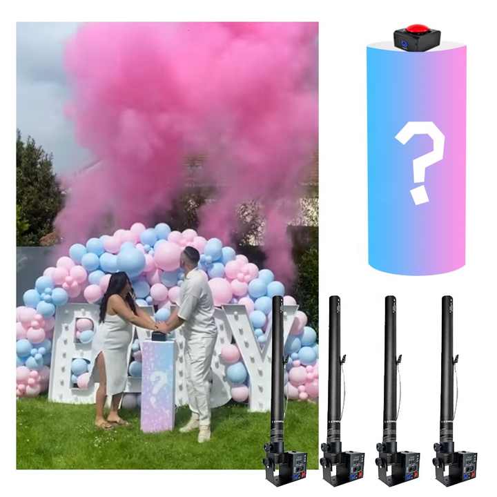 Gender Reveal Fireworks Cannon - Party Confetti Fun