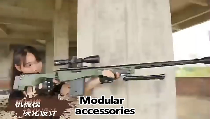 2024 New Awm Fully Auto Soft Bullet Air Gun Kid Toys Shooting Game With ...