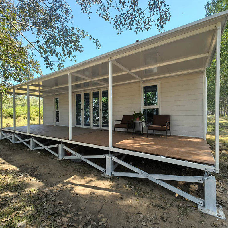 Expandable Container House Modular Luxury Dual-Wing Expansion Fast Deployment Australia Standard ...