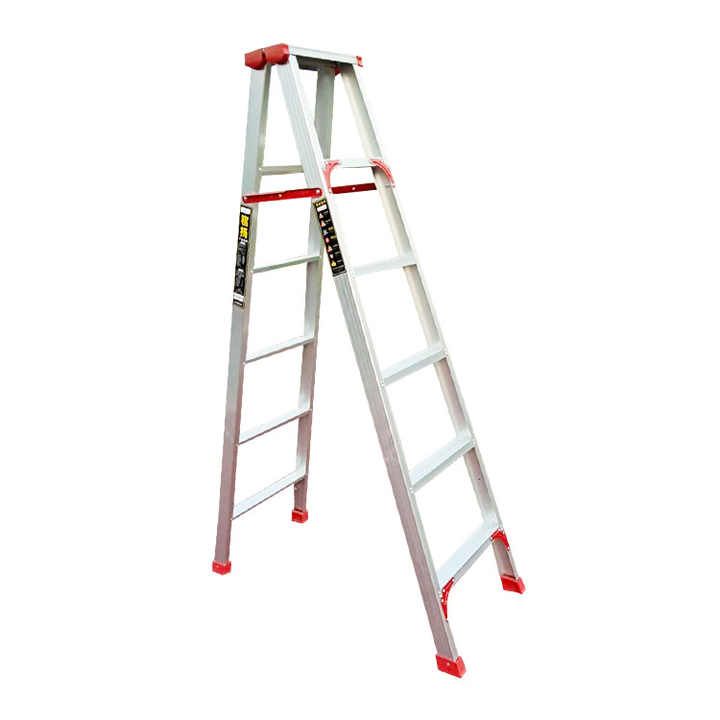 Aluminum Wide Step Ladder With 250 Lb. Load Capacity Price - Buy ...