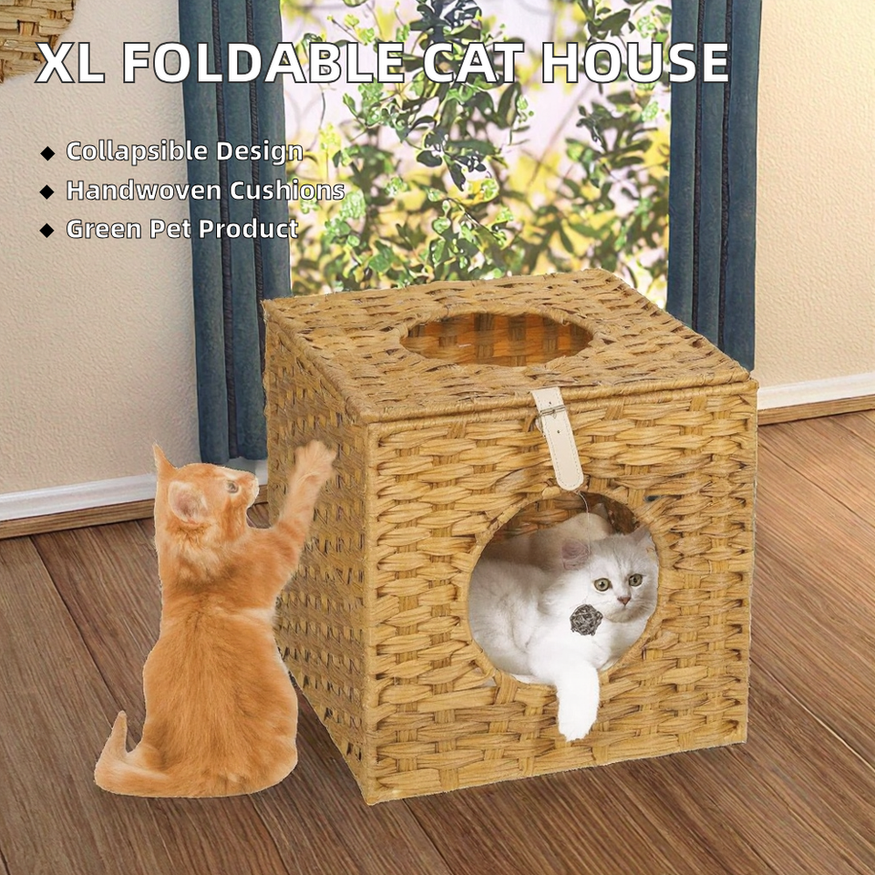 Extra Large Foldable Eco-friendly Winter Dog House Indoor Pet Bed ...