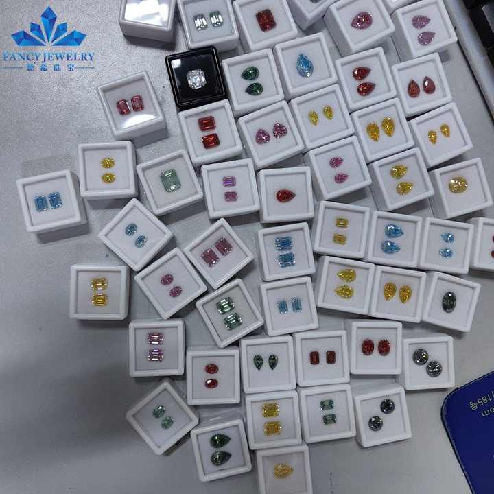 GRA Certificate Round 1-10mm Moissanite Gemstone Price