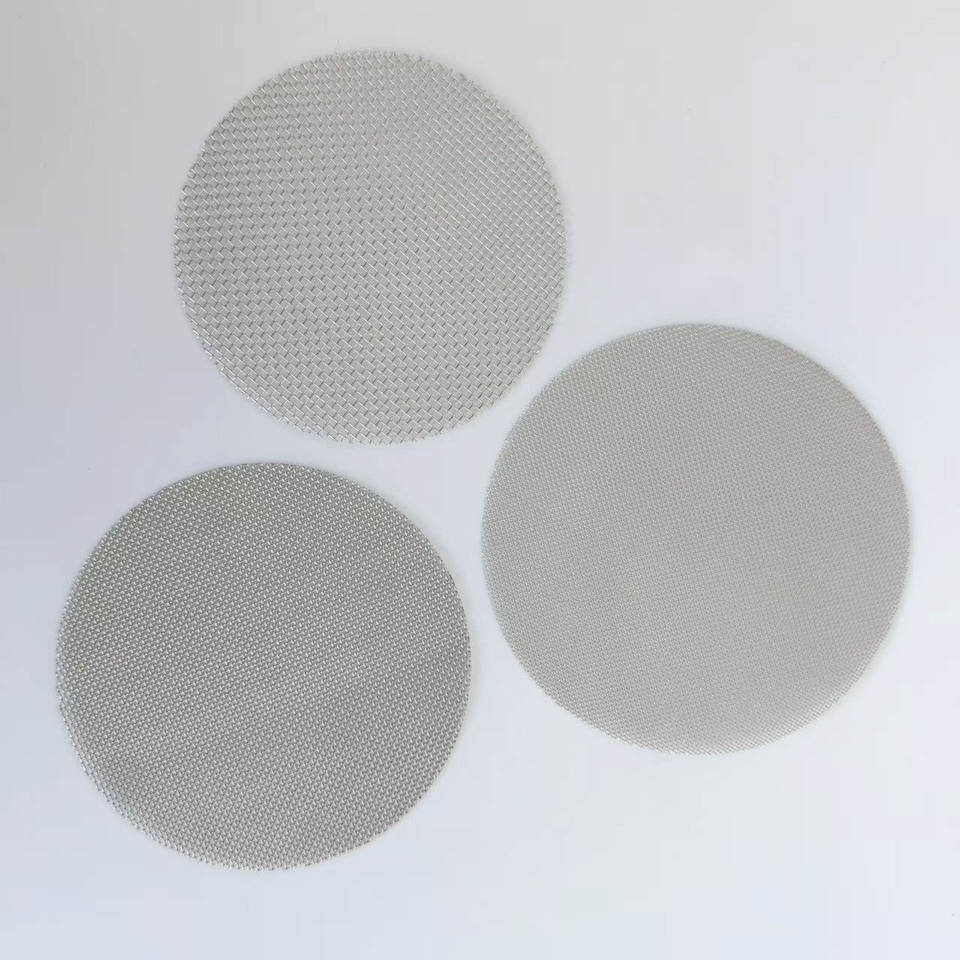 Factory Custom Extruder Granulators Filter Mesh Screen Round Stainless ...