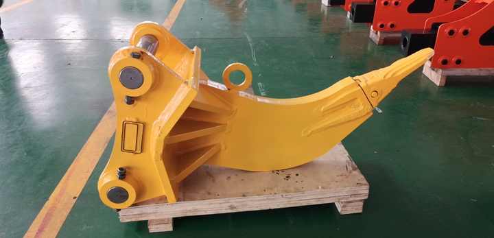 OEM SJ04 Hydraulic Excavator Ripper Heavy Rock Breaking and Demolition ...