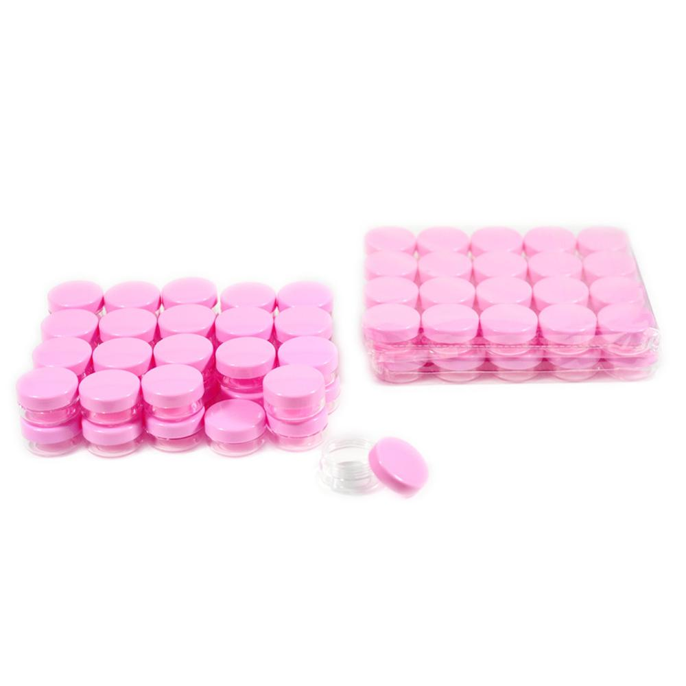 Mini Mason Jars - Plastic Empty Cosmetic Containers