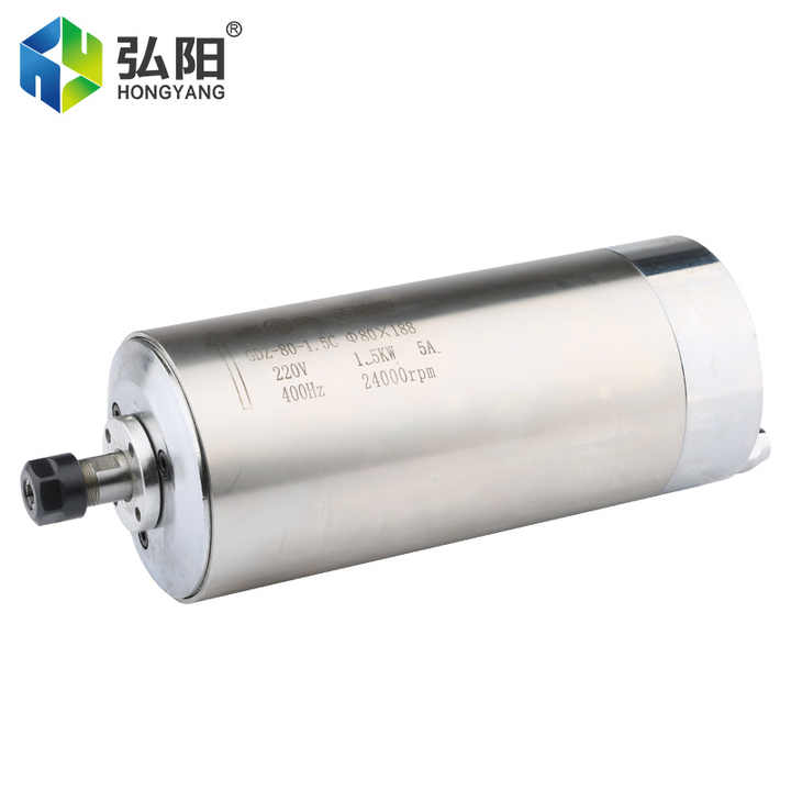 1.5kw Spindle Motor 65mm Water Cooled Cnc Spindle Motor for Wood ...