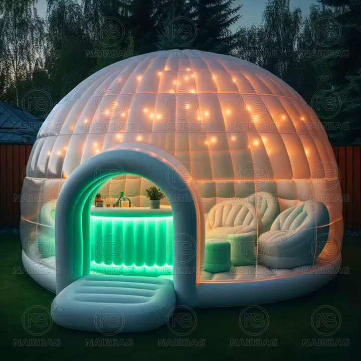 Bubble Dome Tent - Inflatable Ice Bar for Outdoor Events