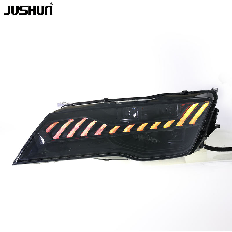 JUSHUN Headlight Assembly for 11-14 Audi A7 LED Headlights Modification ...