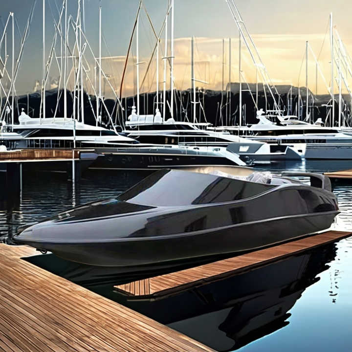 Luxury Sports Speed Boat - Mini Fishing Craft with Inboard Motor