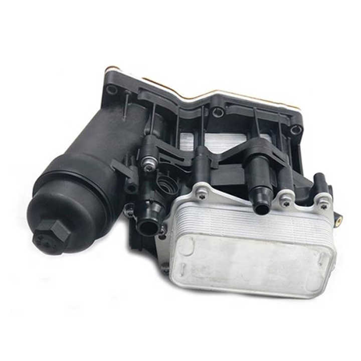 Oil Filter Housing Transmission Oil Cooler Assembly for BMW N47 F30 F32 ...