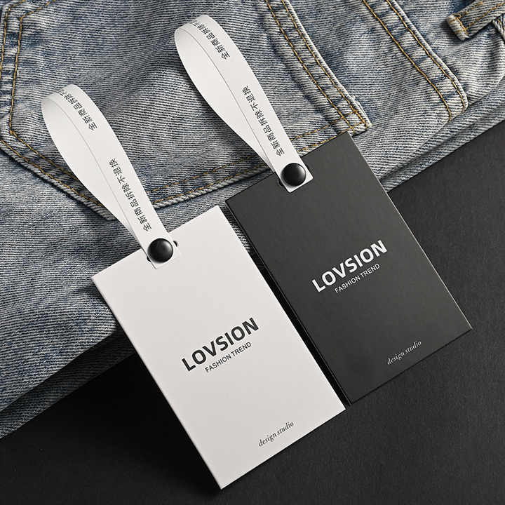 Customized Recyclable Swing Clothing Hangtags with Anti-Stripping ...