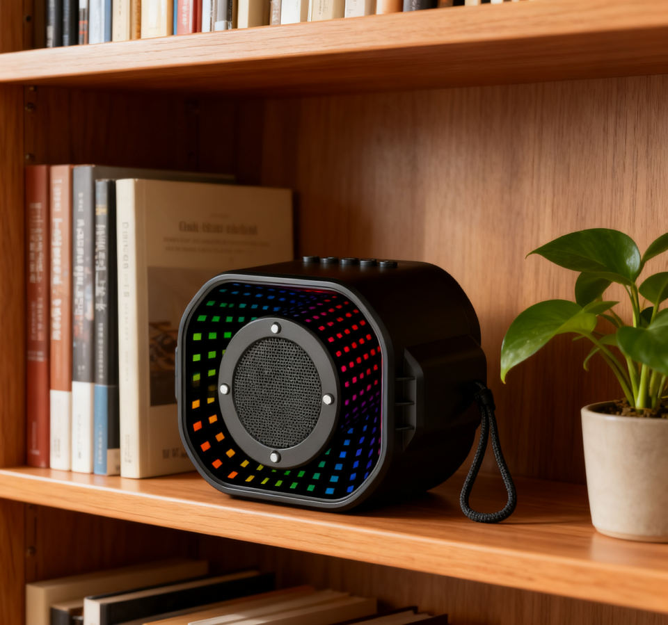 RGB Color Speaker Mini Speaker Portable Speaker Wireless Small Speaker ...