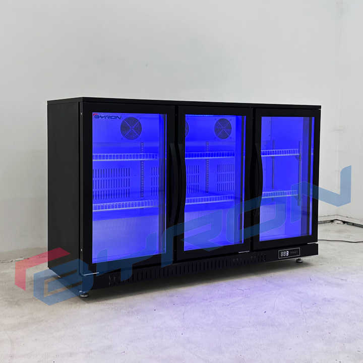 Energy-efficient LED Lighting Frost-free bar Beverage Fridge Cooler ...