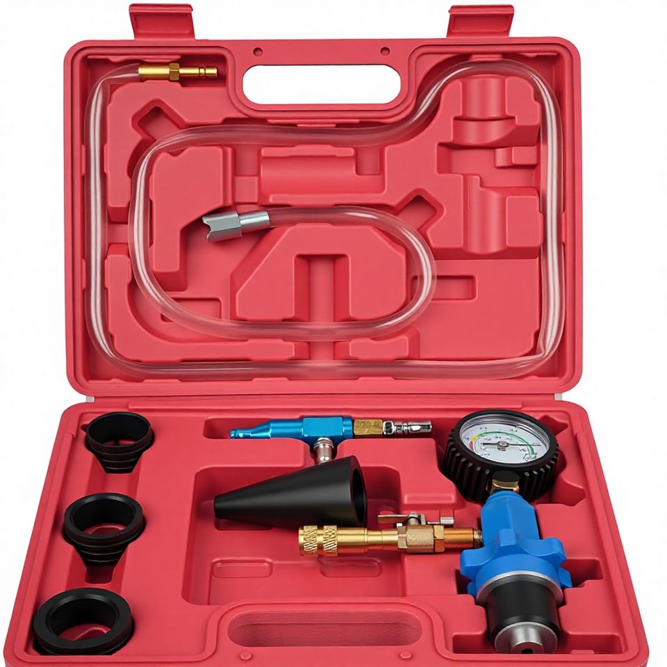 Cooling System Vacuum Purge Radiator Coolant Refill Tool Kit, Water ...