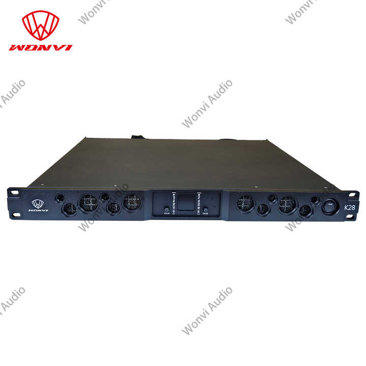 2500W 2 Channel Power Amp Karaoke bar Stage Sound Audio Amplifier Line ...
