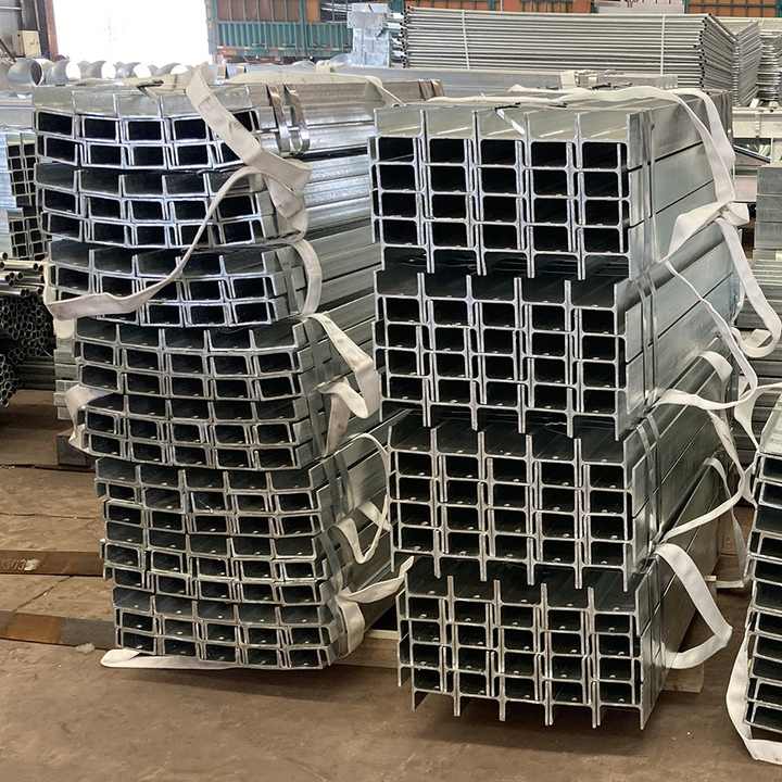 Hot Dip Galvanised Steel H-Beams Universal Column Hot Rolled and Cut ...
