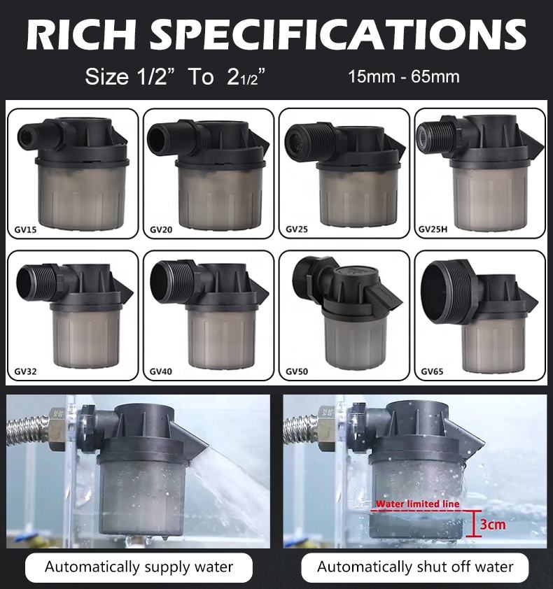 Vigor Valve Water Level Control - Mini Floating Ball Valve