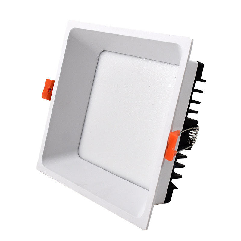 Modern Design Square Recessed LED Downlights 12-24 Watts with Wide ...
