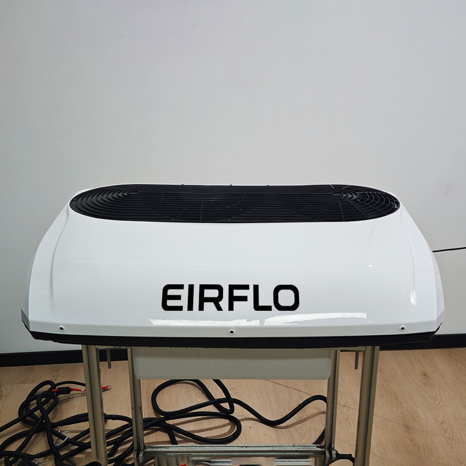 12v 24v DC Portable Roof Top Car Electric Parking Air Conditioner Dual ...