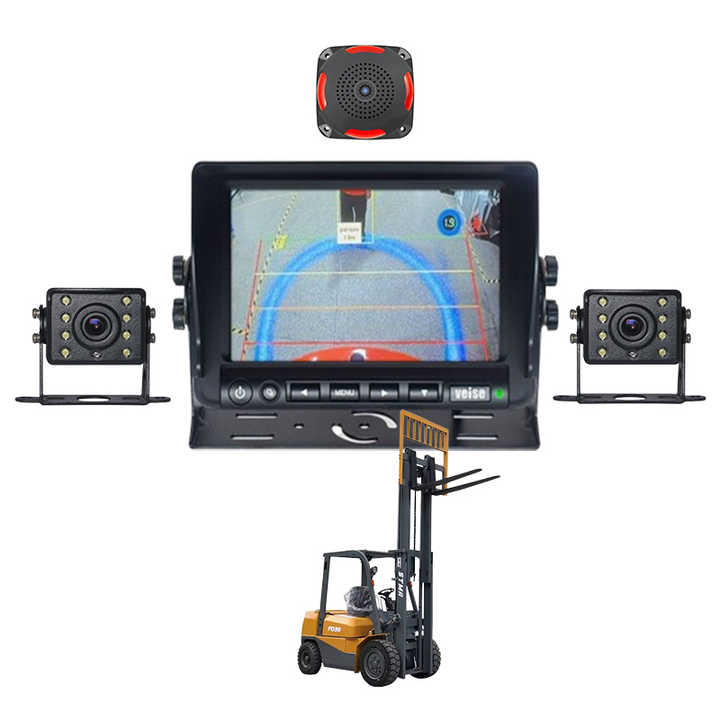 1080P Smart AI Blind Spot Detection Rear View Reversing Camera System ...