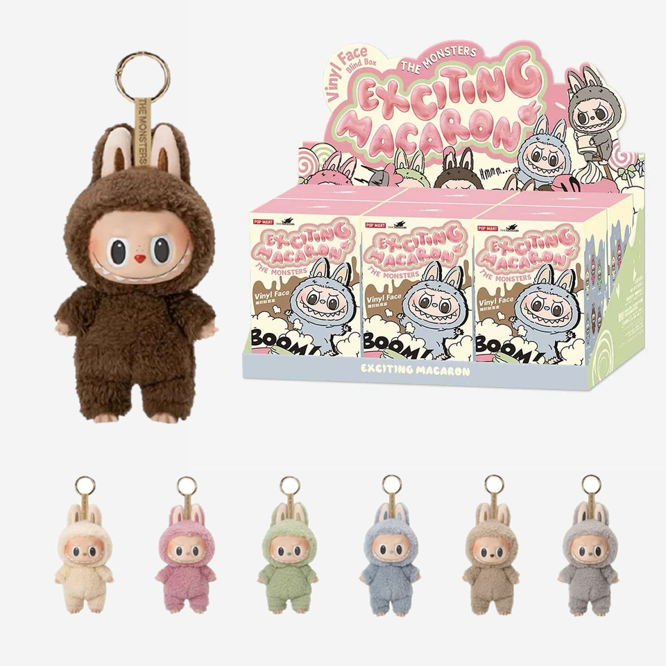 POPMART Adorable monstruo Labubu V1 V2 V3 cajas misteriosas juguete de ...