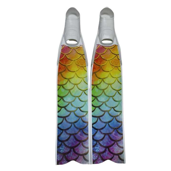 Free Diving Fins - Lelang Fiberglass Scales Limited Edition