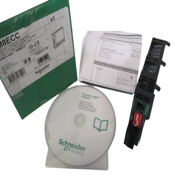 PowerLogic PM8ECC Ethernet & RS485 Industrial Control PLC Programming ...