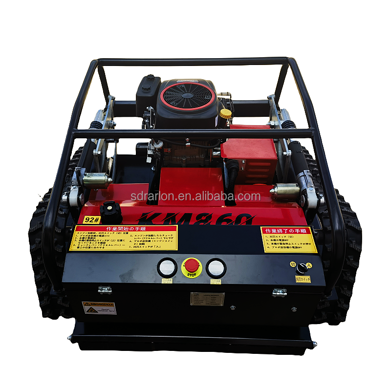 Chinese Made Lawn Mower with zero Turning Gasoline LM-860 Tracked ...