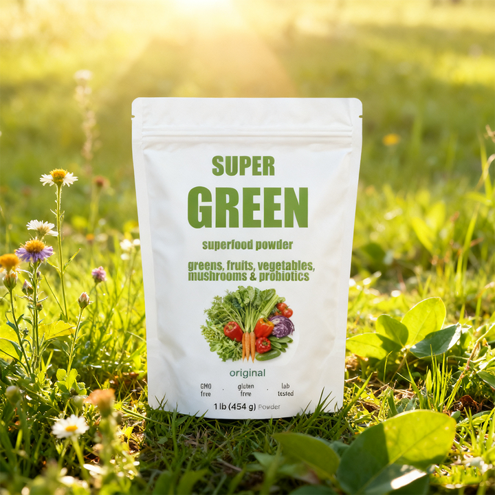 Super Greens Powder Private Label Multivitamin Bulk Mix Complete Whole ...