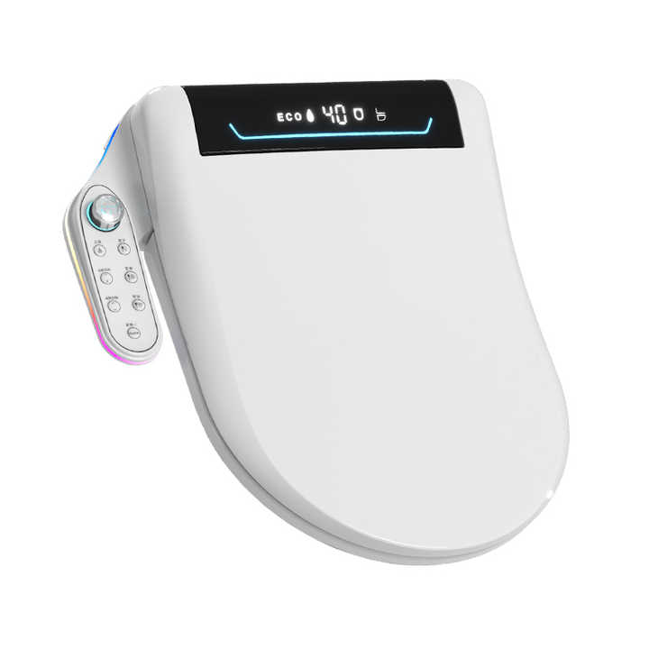 New U V Shape Smart Bidet Seat Cover for Bathrooms Heated Seat Slow ...