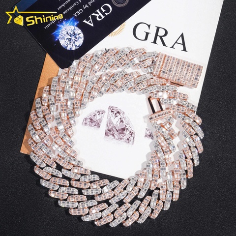 Moissanite Cuban Link Chain, Moissanite Cuban Link Chain direct from ...