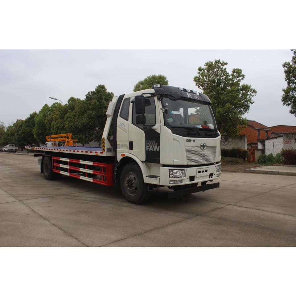 JIEFANG Single-Car Wrecker Tow Truck Wrecker for Roadside Breakdowns ...
