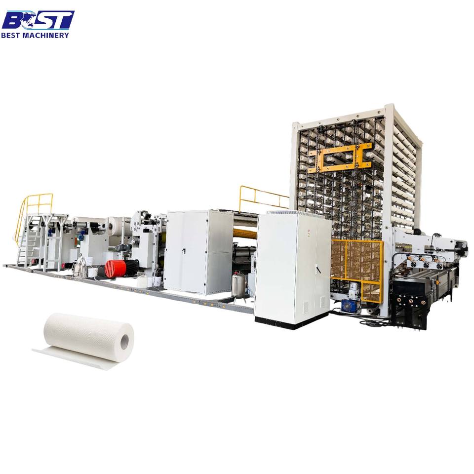 Non Stop Rewinding Machine Production Line BST Series with Automatic ...