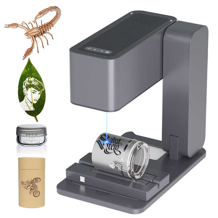 Mini Leaf Engraver - Laser Photo Printer for Artistic Creations